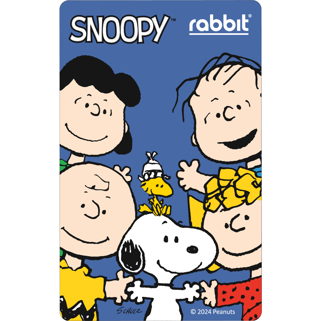 [Physical Card] Rabbit Card บัตรแรบบิท Snoopy สำหรับบุคคลทั่วไป ...