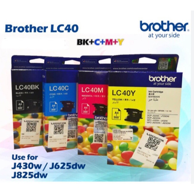 brother lc40 Bk C M Y nobox ของแท้100% | Shopee Thailand