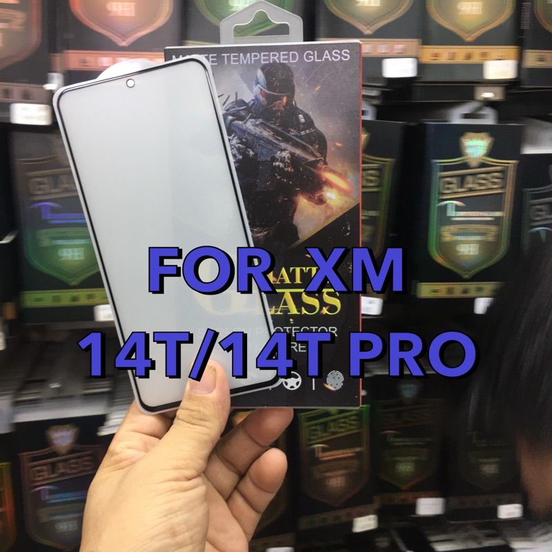 ฟิล์มกระจก(ด้าน)เต็มจอ Xiaomi Mi14T/Mi14T PRO ตรงรุ่น กันรอยกันกระแทก ...