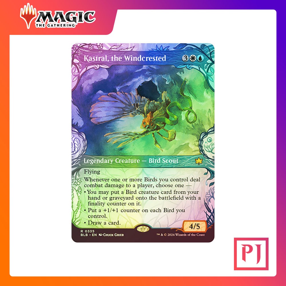 [MTG] Kastral, the Windcrested (Showcase) [BLB] [MULTI] [RARE] [FOIL ...