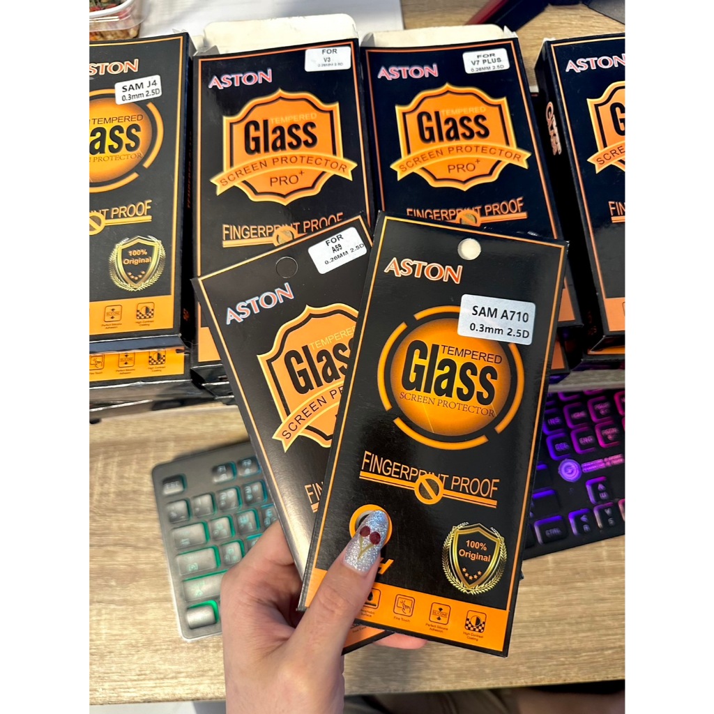 ฟิล์มกระจกนิรภัย ASTON Glass แบบใส เต็มจอ มีครบทุกรุ่น พร้อมจัดส่ง ...