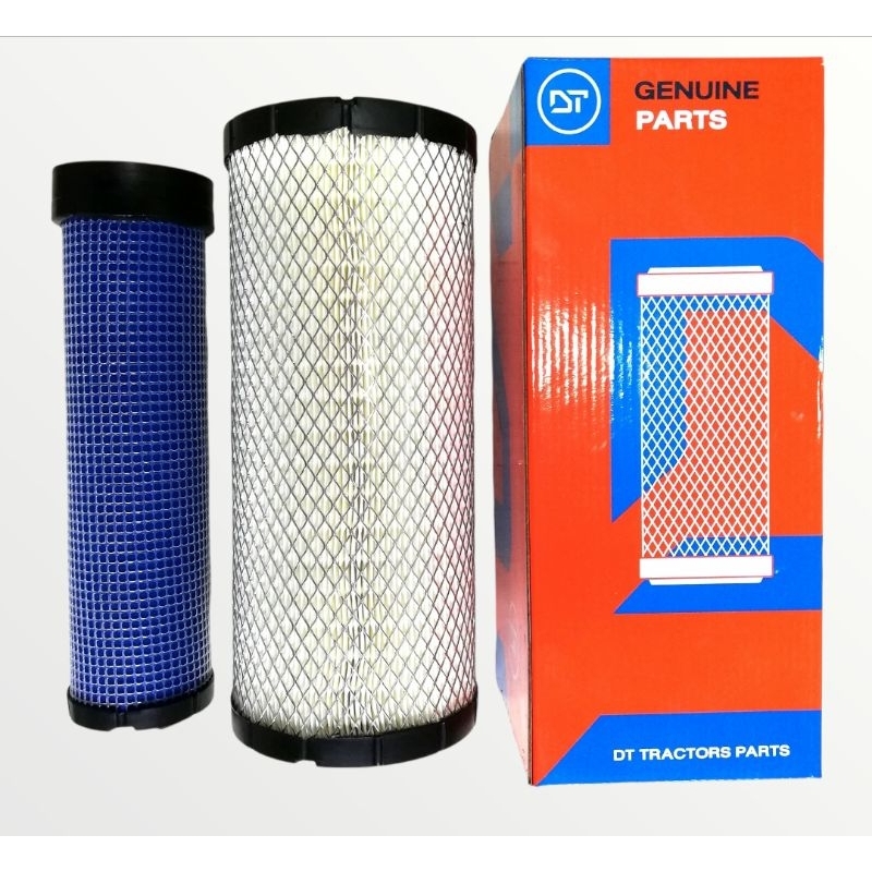 [แพคกล่องแบบในรูป100%] กรองอากาศ ไส้กรองอากาศ ลูกใน+ลูกนอก รถไถ คูโบต้า ...