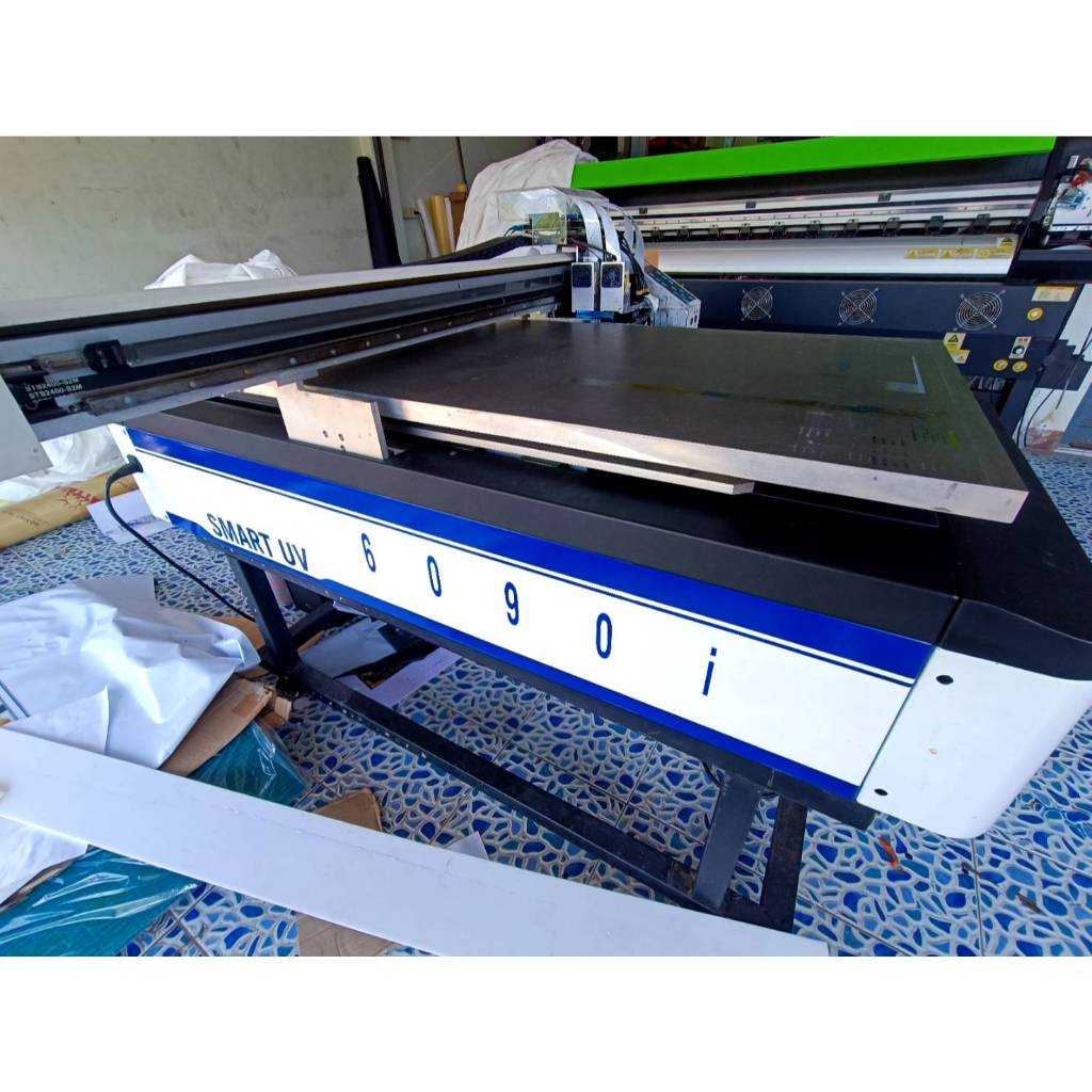เครื่องพิมพ์ Digital Flatbed ️ UV Printer ขนาด 60 x90 CM🎯 2 Epson DX11 ...