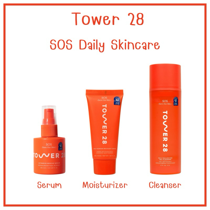 🇺🇸Preorder🇺🇸 Tower 28 SOS Dairy Skincare แท้100% | Shopee Thailand