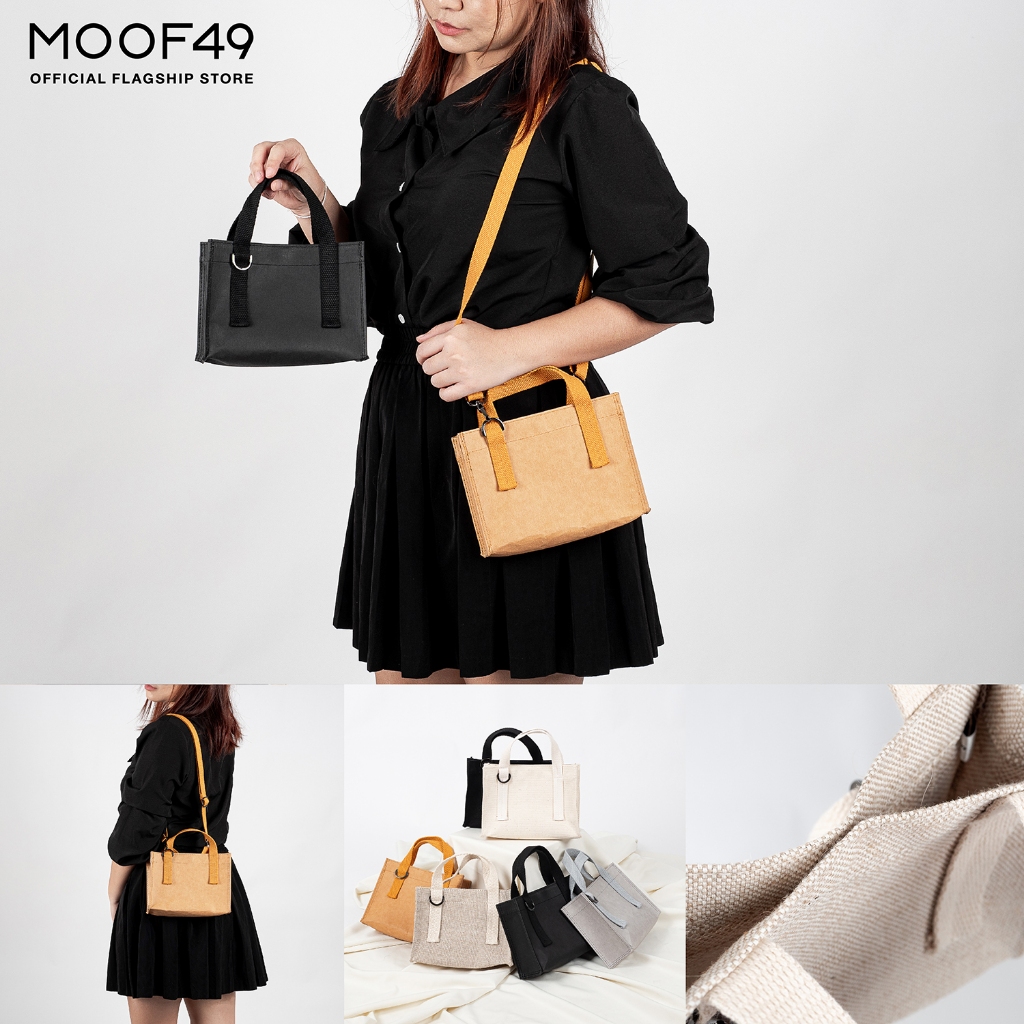 MOOF49 กระเป๋าสะพายข้างใบเล็ก Mini Moofy Bag แนวนอน | Shopee Thailand