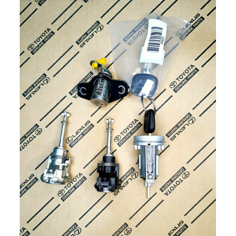 กุญแจ ของแท้ Vios 2003-2006 ทั้งชุด มีกุญแจสตาร์ท ประตูหน้าซ้ายขวา ฝา ...