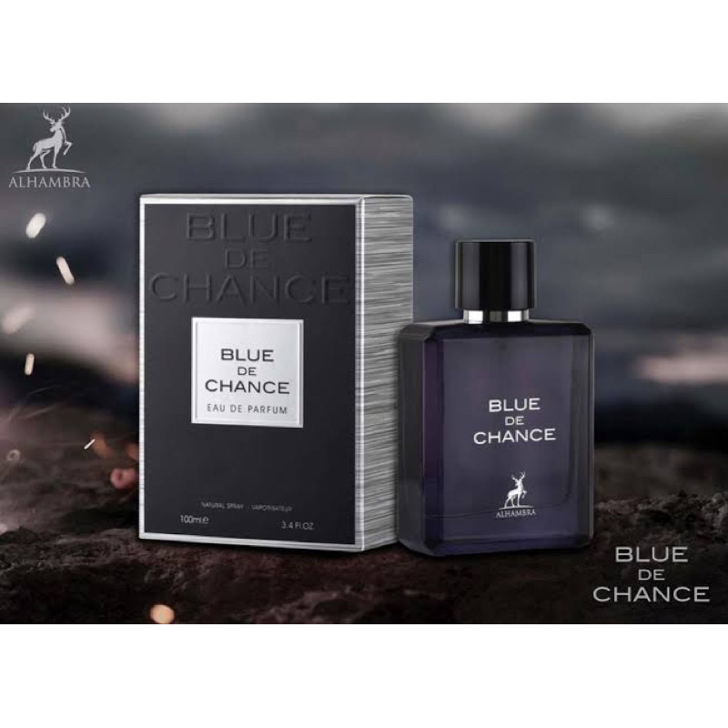 Blue De Chance Eau De Parfum Spray For Men 3.4 oz 100 ml by Maison ...