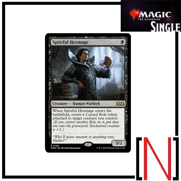 [MTG][Single][WOE] Spiteful Hexmage ระดับ Rare [ภาษาอังกฤษ] | Shopee ...