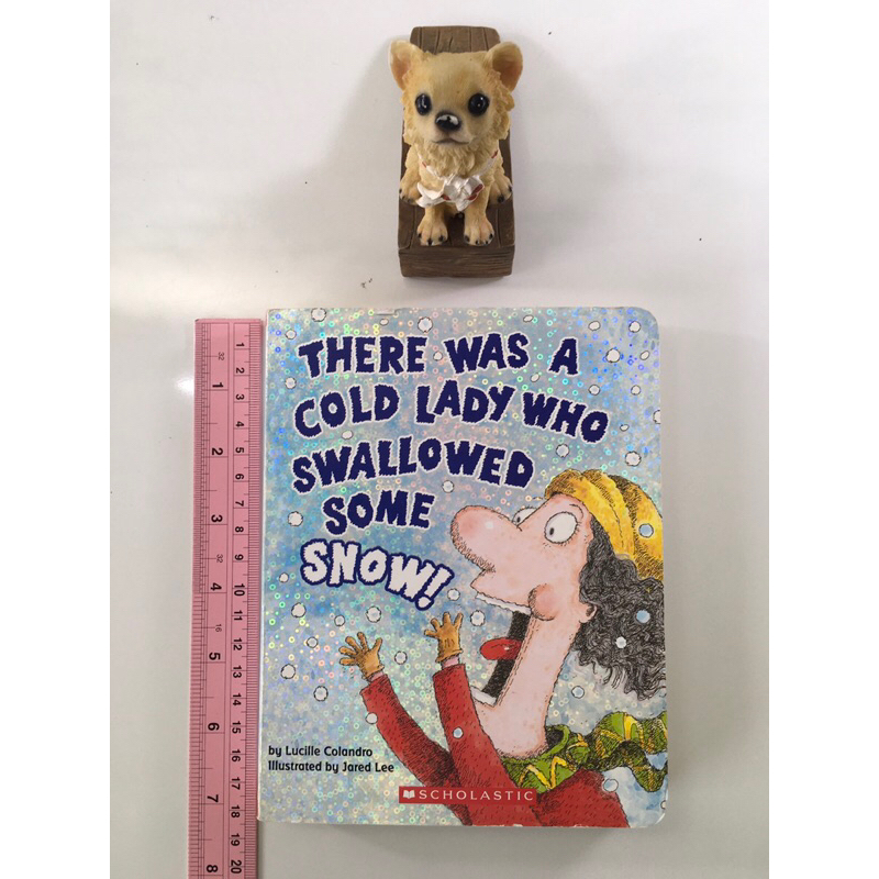 There was a cold lady who swallowed some snow หนังสือภาษาอังกฤษมือสอง ...