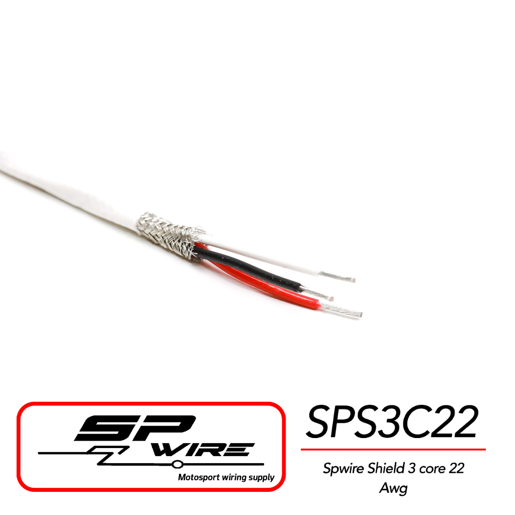 Sps3c22 #Sp SHIELD 3 Core 22 Awg-Spwire motorsportwiring | Shopee Thailand