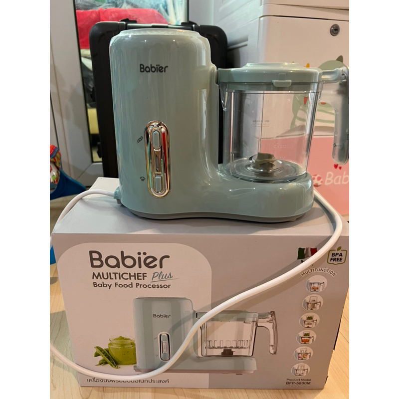 เครื่องนิ่ง+ปั้น Babier Baby Blue Pastel รุ่นนึ่ง 2 ชั้น | Shopee Thailand