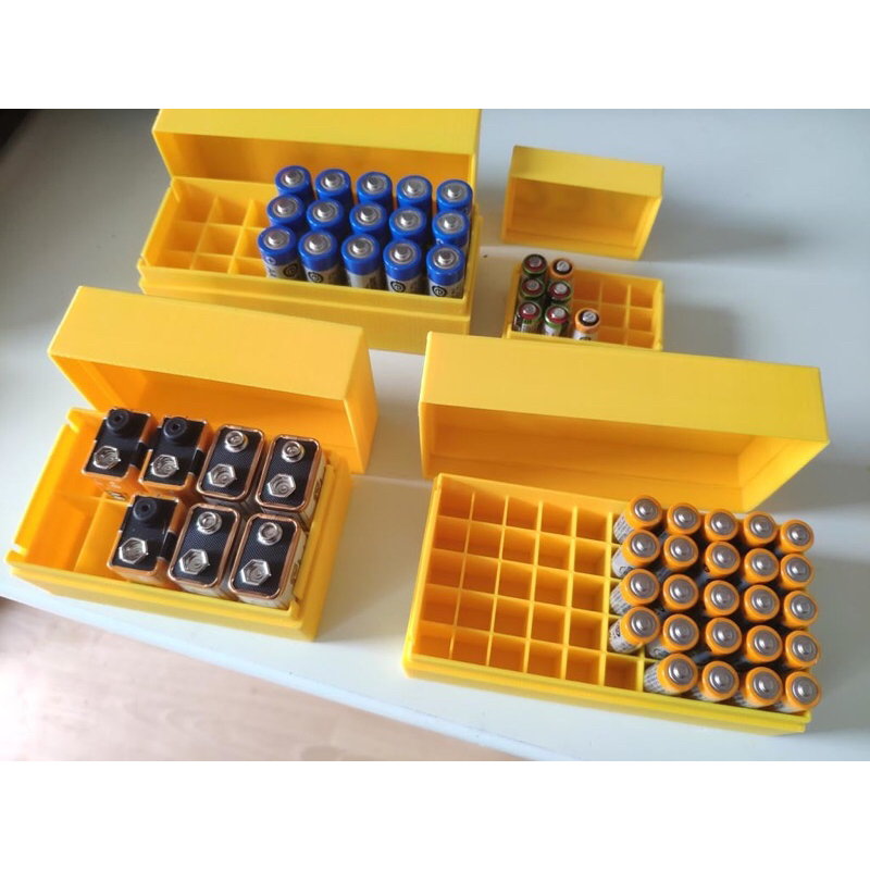 Battery box aa aaa กล่องใส่ถ่าน aa aaa งาน 3d print | Shopee Thailand