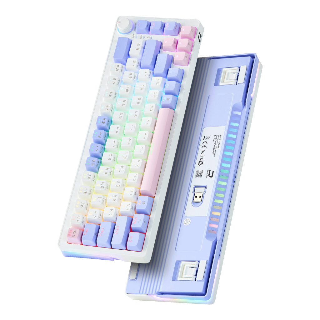 [โค้ดคุ้มลด 20%] DEKAY 68 ULTRA คีย์บอร์ดไร้สาย Bluetooth Wireless ...