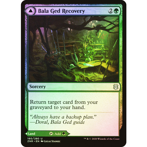 [MTG][Single][ZNR] Bala Ged Recovery // Bala Gen Sanctuary ระดับ ...