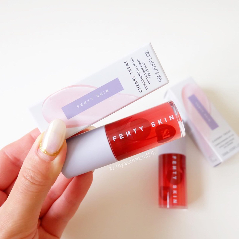 Fenty Skin Cherry Treat Conditioning + Strengthening Lip Oil 5.6ml ...