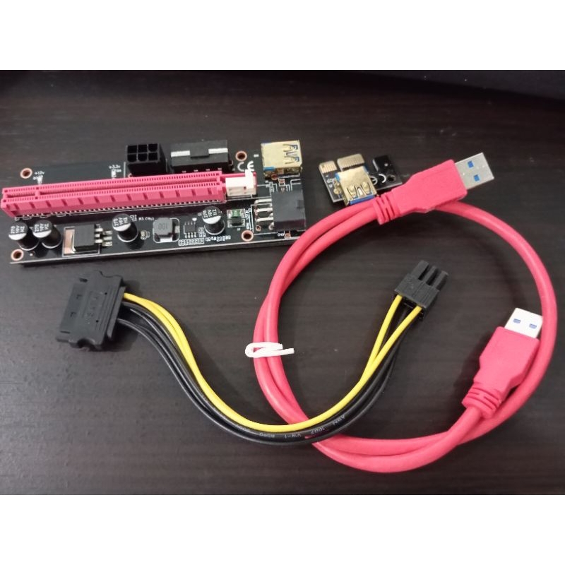 PCIE RISER VER 009S PCI-E 1X to 16X | Shopee Thailand