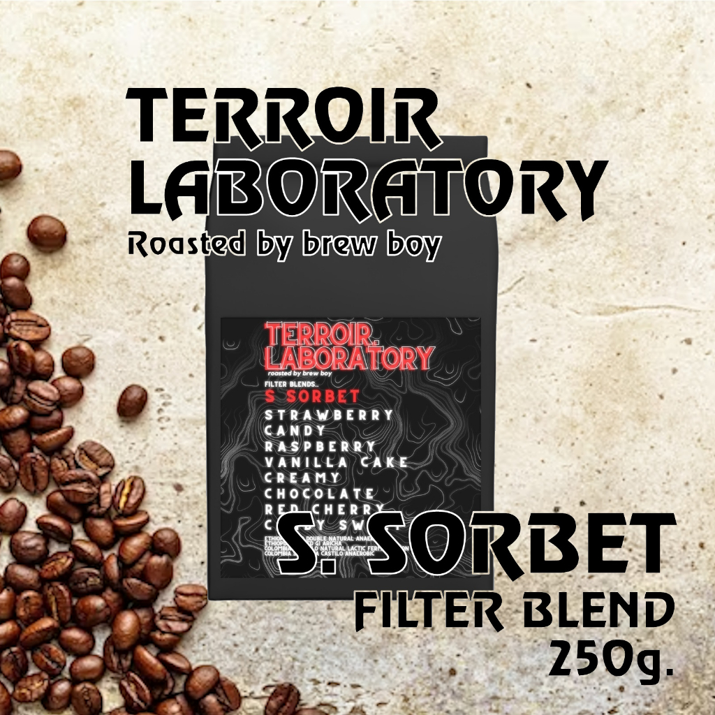 Terroir Lab. by Brew Boy เมล็ดกาแฟคั่ว S Sorbet ขนาด 250 กรัม | Shopee ...