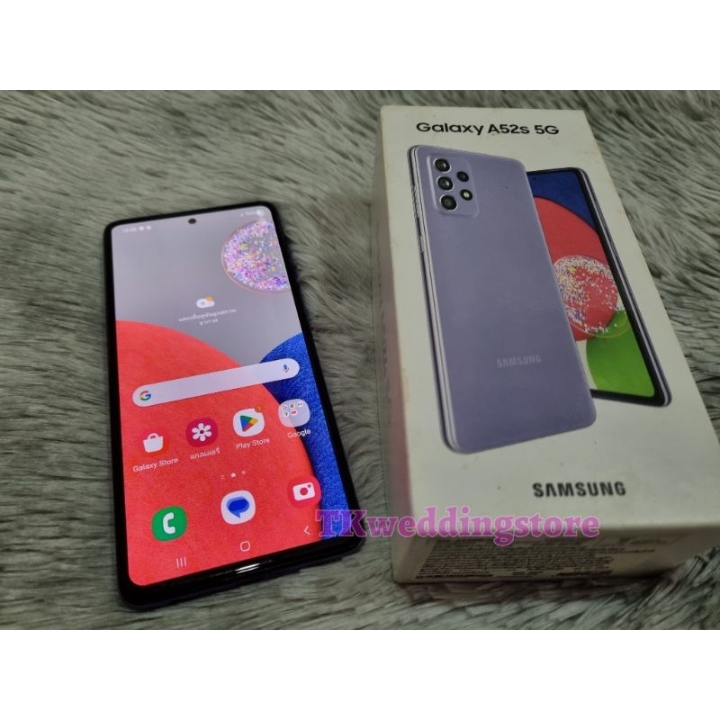 Samsung Galaxy A52s 5G 8/128 มือสองสวยๆ ยกกล่อง ฟรีเคส | Shopee Thailand