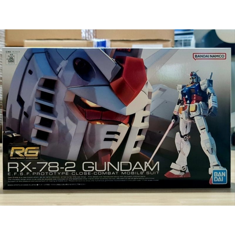 [พร้อมส่ง] RG 1/144 Mobile Suit Gundam RX-78-2 GUNDAM (Plastic Model) [BANDAI] | Shopee Thailand