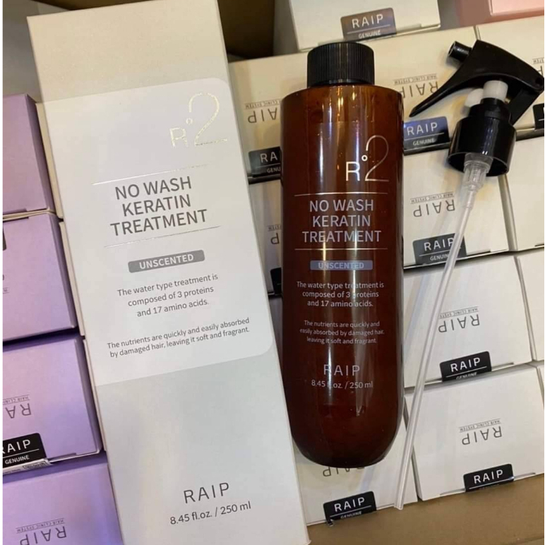 (RAIP) R2 No Wash Keratin Treatment (7types) 250ml ทรีทเม้นท์บำรุงผม ...