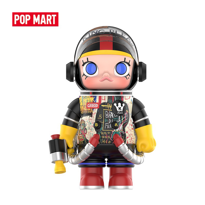 POPMART Popmart Space Molly 400% Jean-Michel Basquiat พร้อมส่ง | Shopee ...