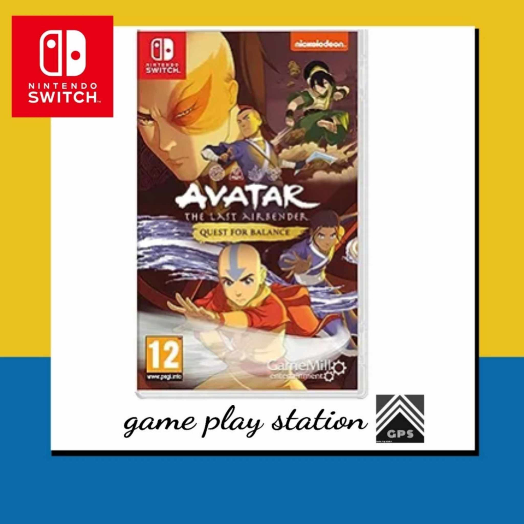 nintendo switch avatar the last airbender quest for balance ( english ...