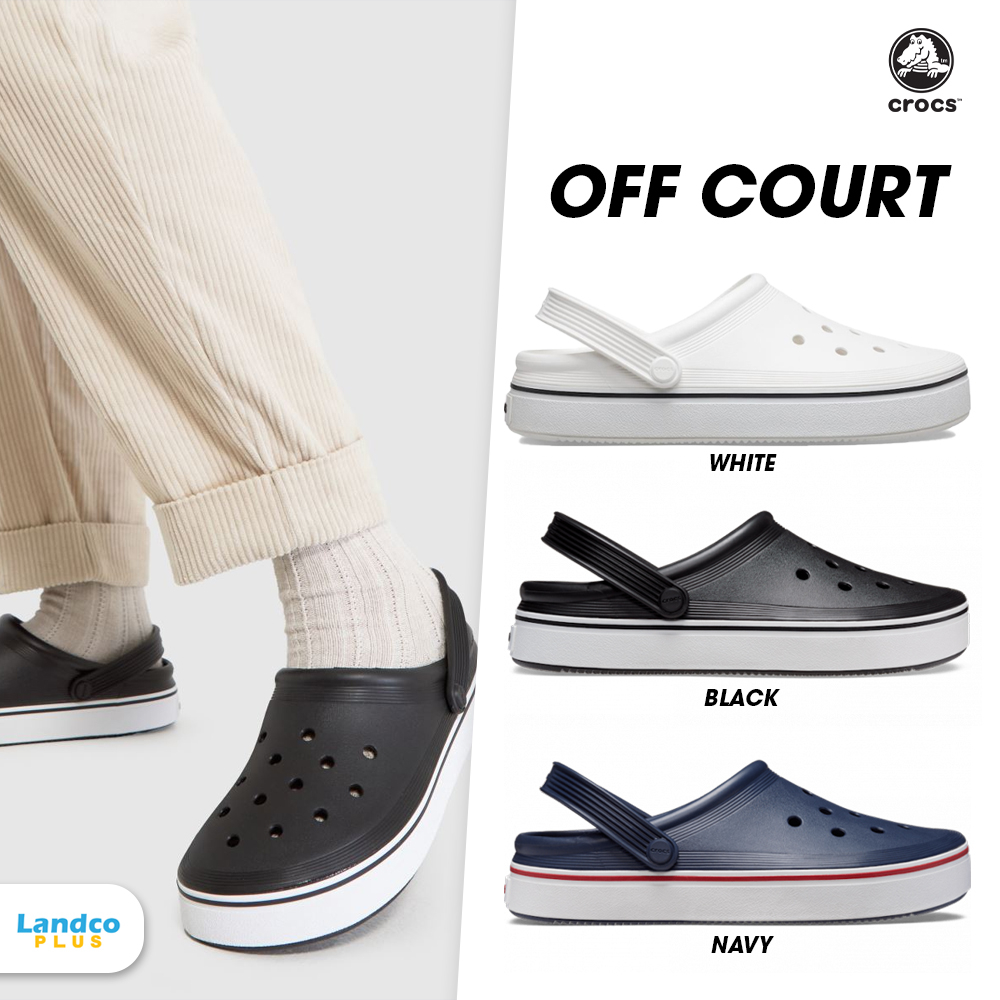 Crocs Collection รองเท้าแตะ UX Off Court Clog 208371-001 / 208371-100 / ...