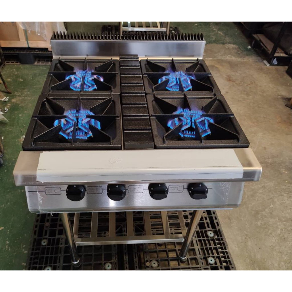 เตาแก๊ส 4 หัว Gas Range 4 Burners With Shelf> ET-SL-XRBD-4 | Shopee ...
