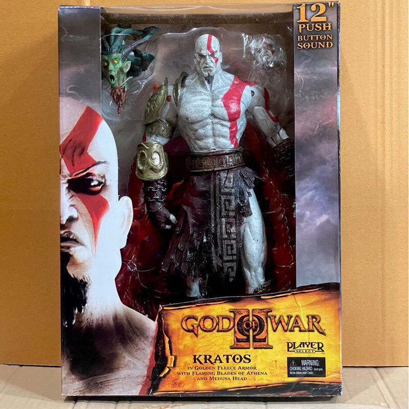 NECA God of War II Kratos 1/6 scale Action Figure 32 cm(No Sound ...