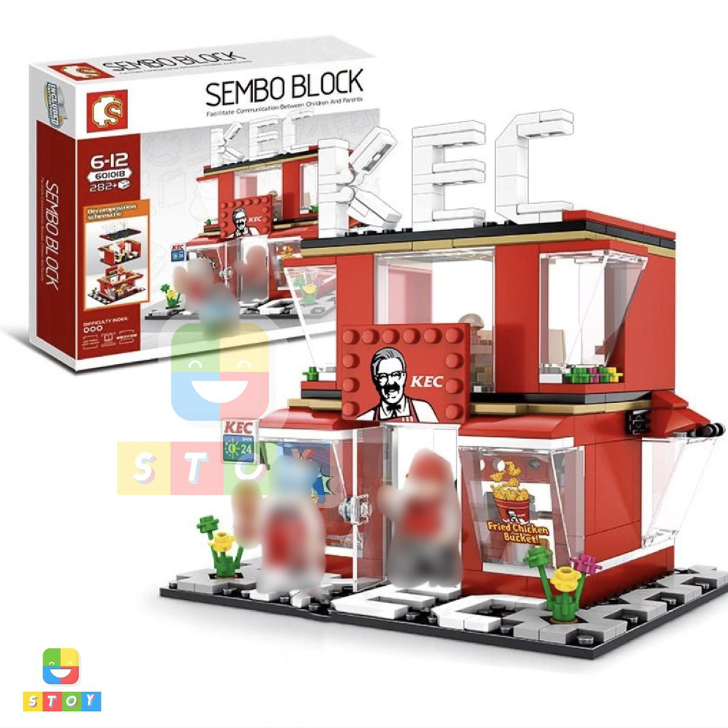 ชุดตัวต่อ SEMBO BLOCK Street Food SD601017 - SD601021 ร้านค้ามินิสตรีท ...