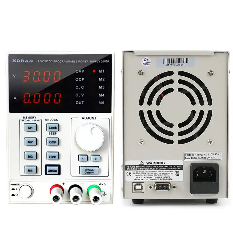 KORAD KA3005P ความแม่นยำสูงปรับได้ DC 30 V/5A R232 และ USB เชื่อมต่อ ...