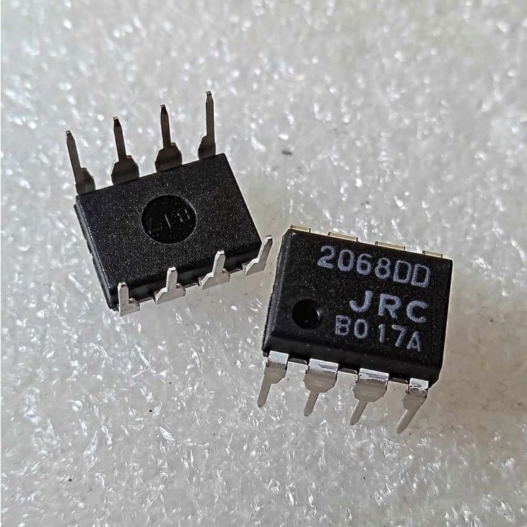 2068DD ( NJM2068DD ) DIP-8 Dual Opamp ยี่ห้อ JRC (ปัจจุบันผลิตโดย ...