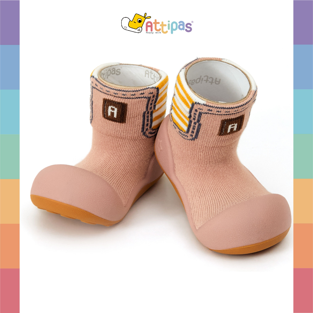 NEW 2023! รองเท้าหัดเดิน Attipas - รุ่น Boots - [สี :Pink,Blue] [รุ่น ...