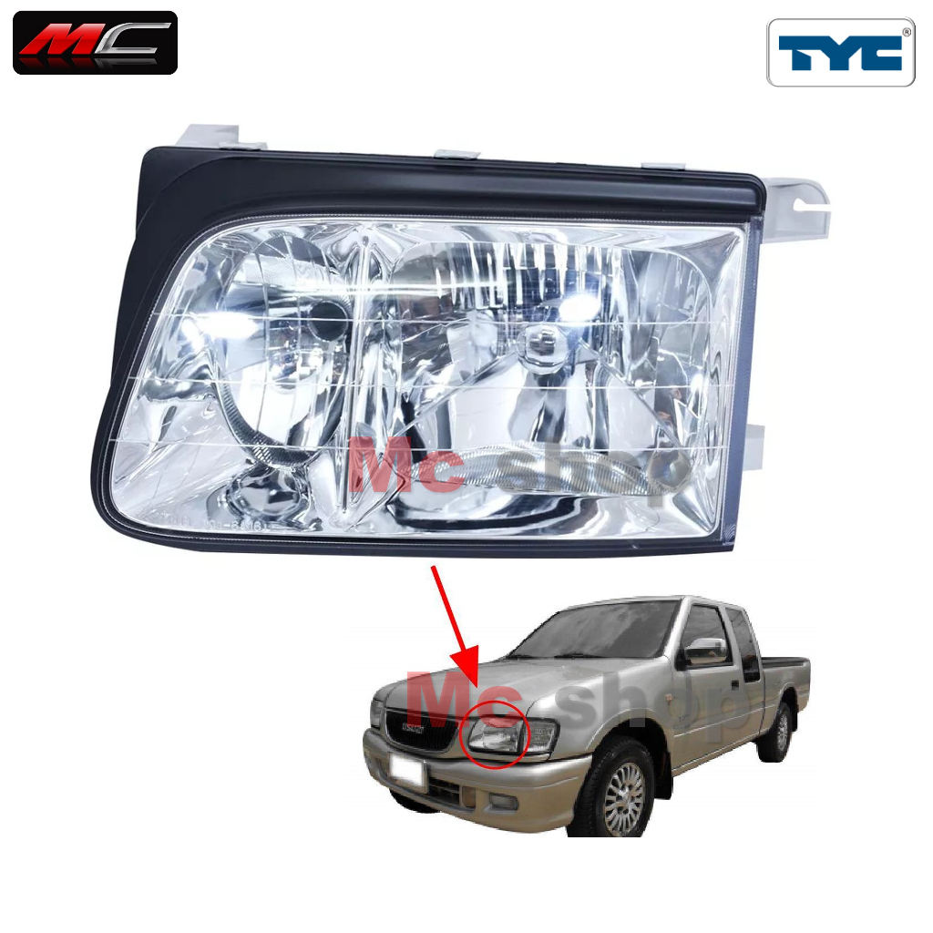 ไฟหน้า ดราก้อนอาย TFR DRAGON EYE ISUZU ปี 1998 1999 2000 2001 2002 รุ่นหลอดซีนอล * TYC ...