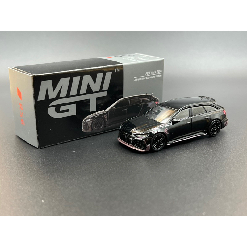 MINI GT ABT Audi RS6 Johann Abt Signature Edition Black | Shopee Thailand