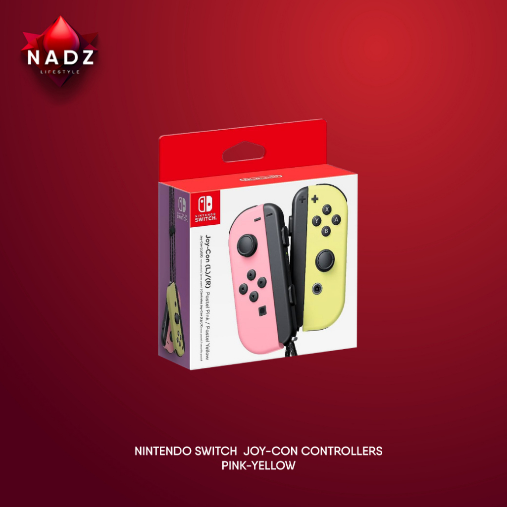 Nintendo Switch Joy-Con Controllers (Neon Pink / Neon Yellow ...