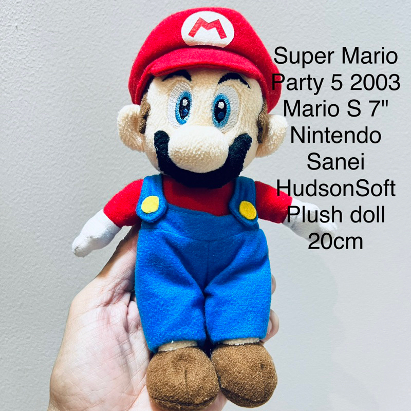 ตุ๊กตา ซุปเปอร์มารีโอ้ งานแรร์ Super Mario Party 5 2003 Mario S 7 ...