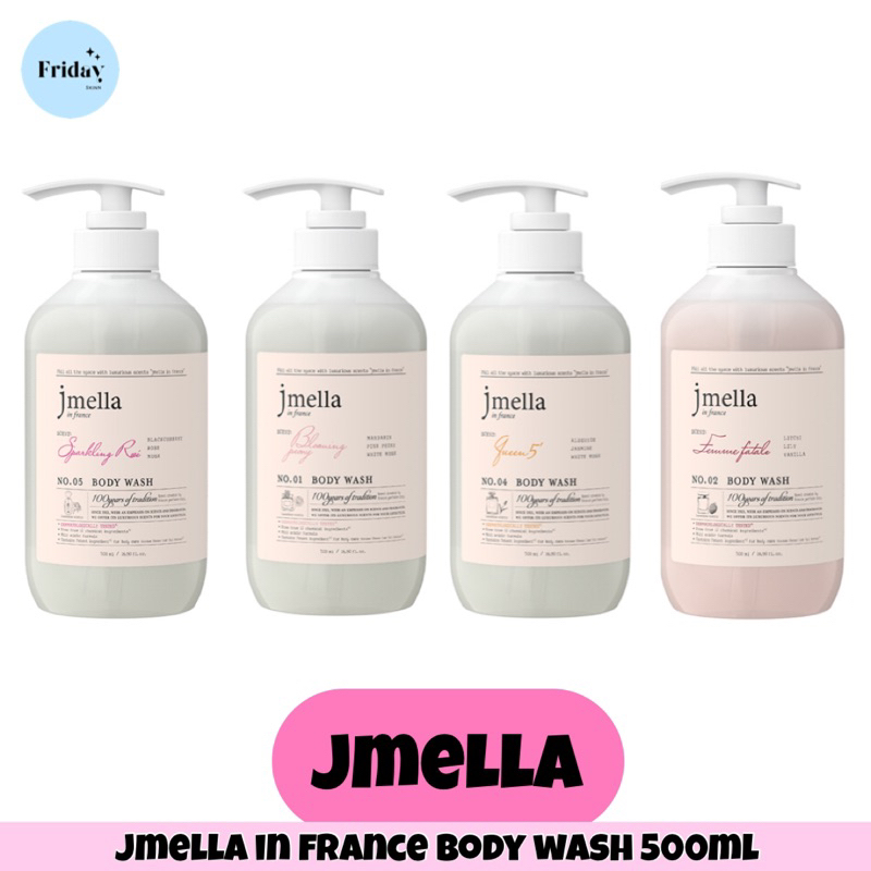 💥[พร้อมส่ง/แท้💯]💥 เจลอาบน้ำ Jmella in france body wash ขนาด 500ml ...