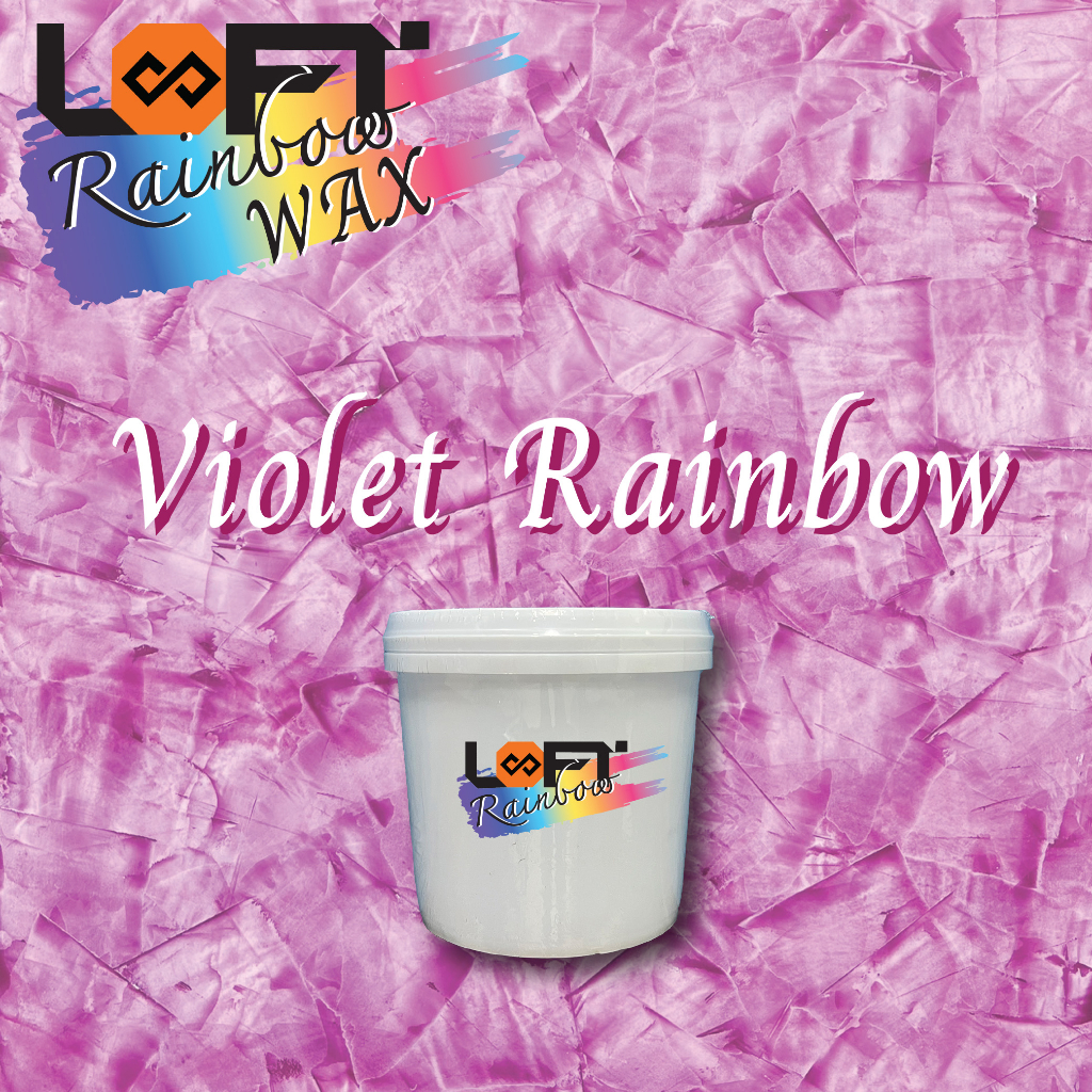 Rainbow Wax แวกซ์สีเรนโบว์สำหรับเคลือบผิวปูนขัดมันสำเร็จรูป | Shopee ...