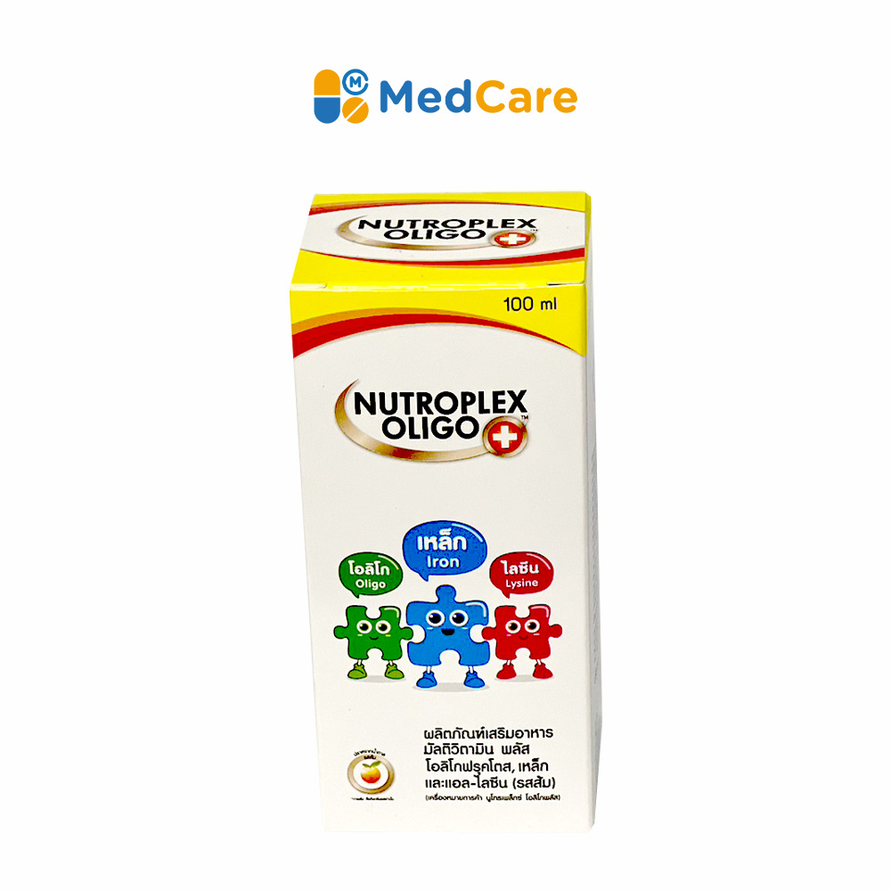 นิวโทรเพลกซ์ วิตามินรวมสำหรับเด็ก Nutroplex Oligo Plus 100 ml | Shopee ...
