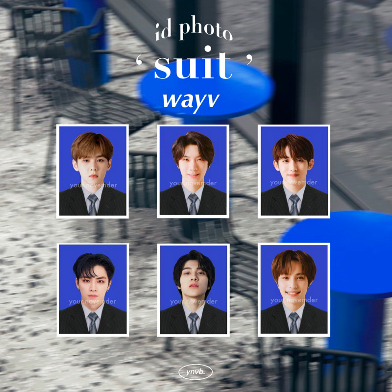 ( ขั้นต่ำ 15.- ) id photo ‘ suit ‘ wayv : รูปติดบัตรเววี่ | Shopee Thailand