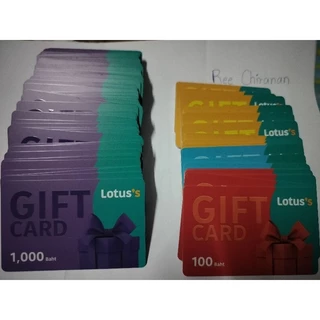 ช้อป gift card lotus ง่าย ๆ บน Shopee | ส.ค. 2024