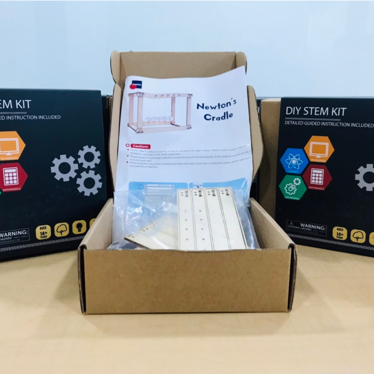 DIY Stem Kit เครื่องประดับแกว่งลูกโลกนิวตันลูกตุ้ม ของเล่นประกอบวงจรไฟฟ้าพื้นฐานสำหรับเด็ก ...