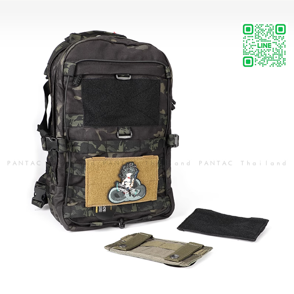 แผง Molle ตีนตุ๊กแกเสริม ร้อย Molle จาก Pantac Ind. รุ่น Molle Velcro ...