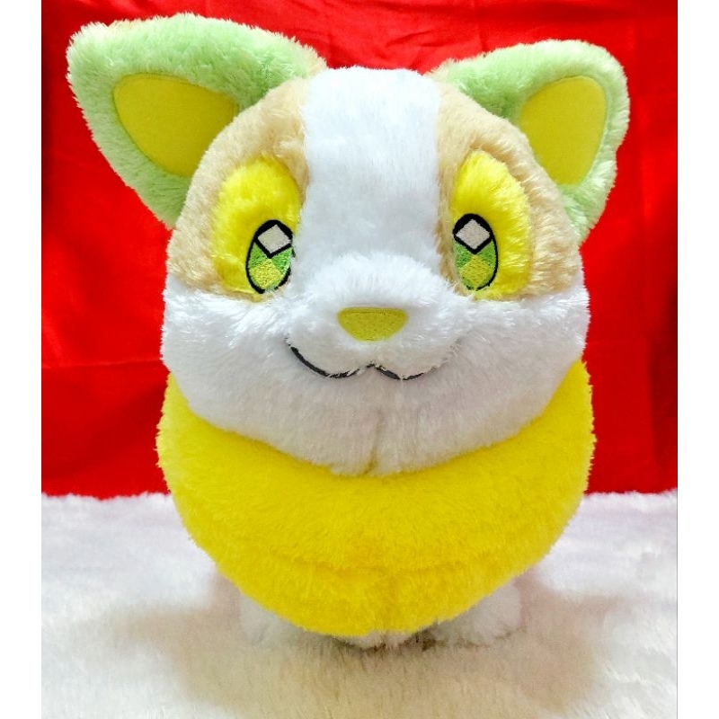🐶🍋ตุ๊กตา Yamber หมาคอร์กี้“ธาตุสายฟ้า”โปเกมอนตัวใหม่ในเกม Pokemon Sword ...