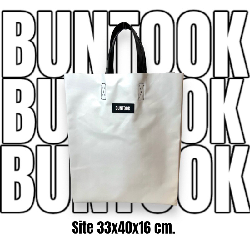 กระเป๋าผ้าใบBuntook kunilon bag | Shopee Thailand