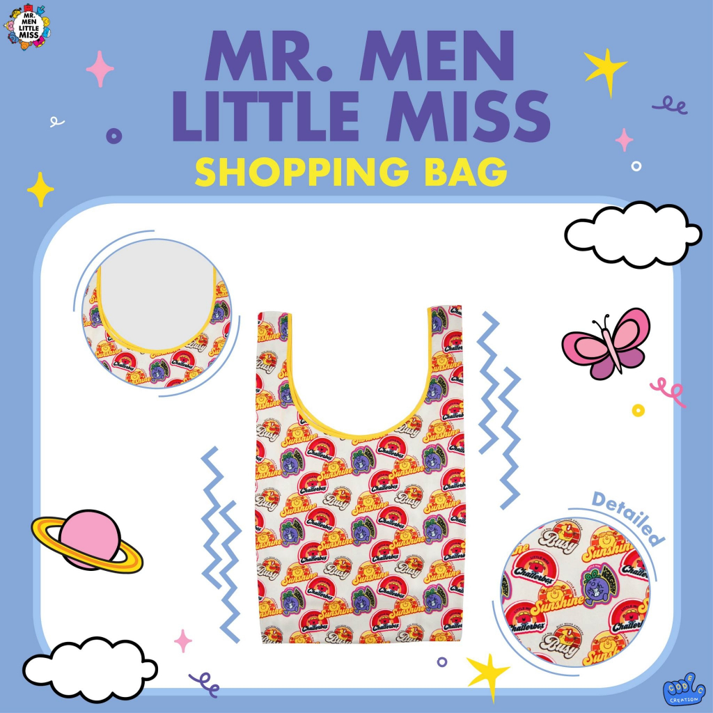 Shopping Bag Collection 2 (Mr.men and Little miss) | Shopee Thailand