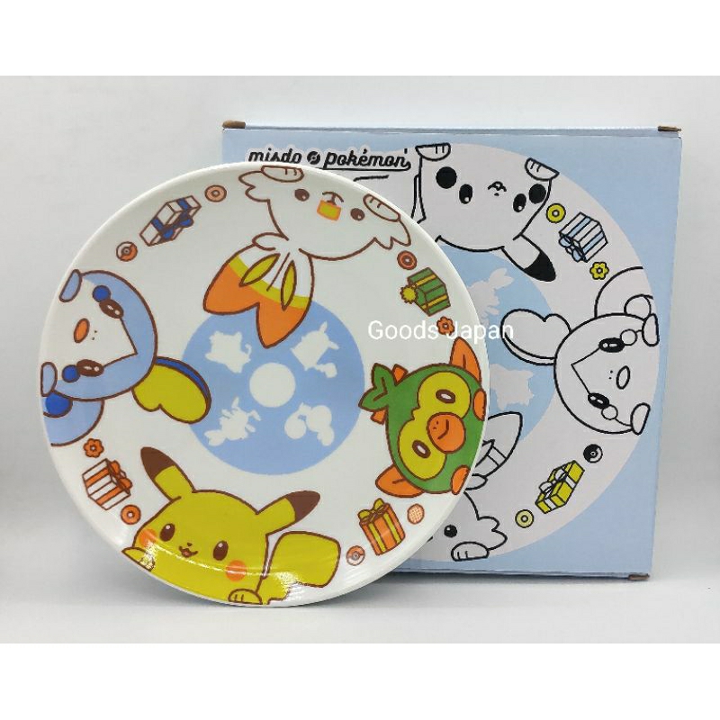 จานเซรามิกลายโปเกมอน งาน misdo-Pokemon (JP) | Shopee Thailand