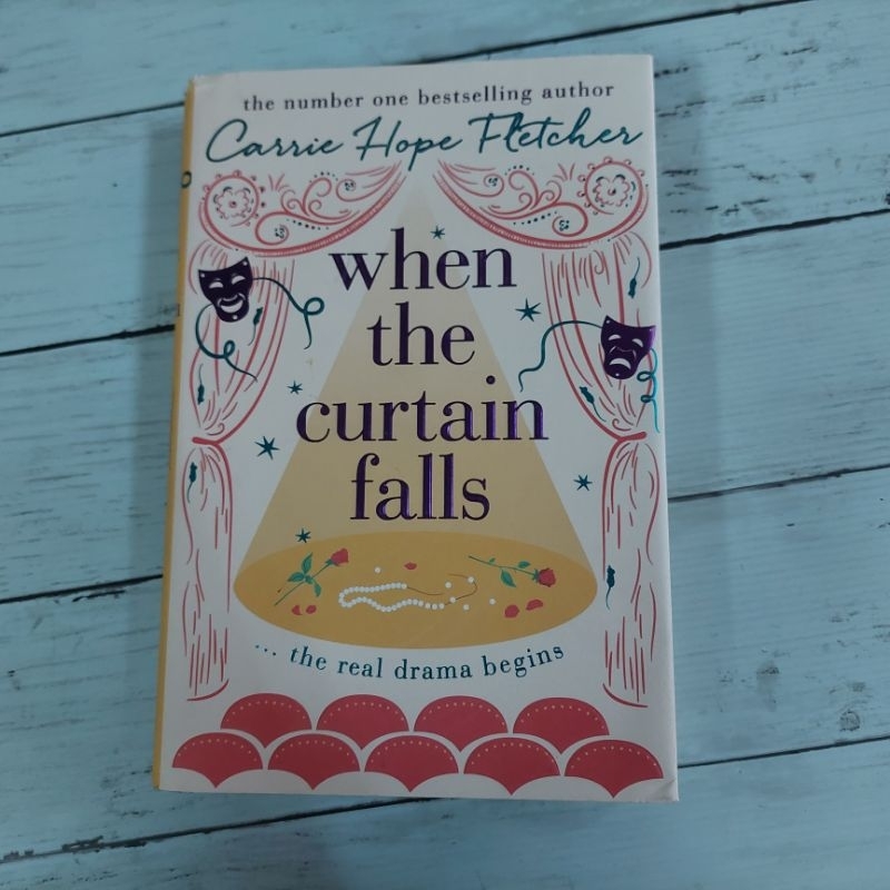 นิยายผู้ใหญ่ ภาษาอังกฤษ : When the Curtain falls ปกแข็ง มือสอง | Shopee ...