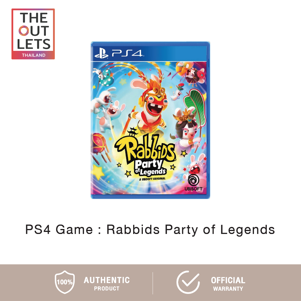 PlayStation Game : PS4 Rabbids Party of Legends แผ่นเกมส์ PS4 Rabbids ...